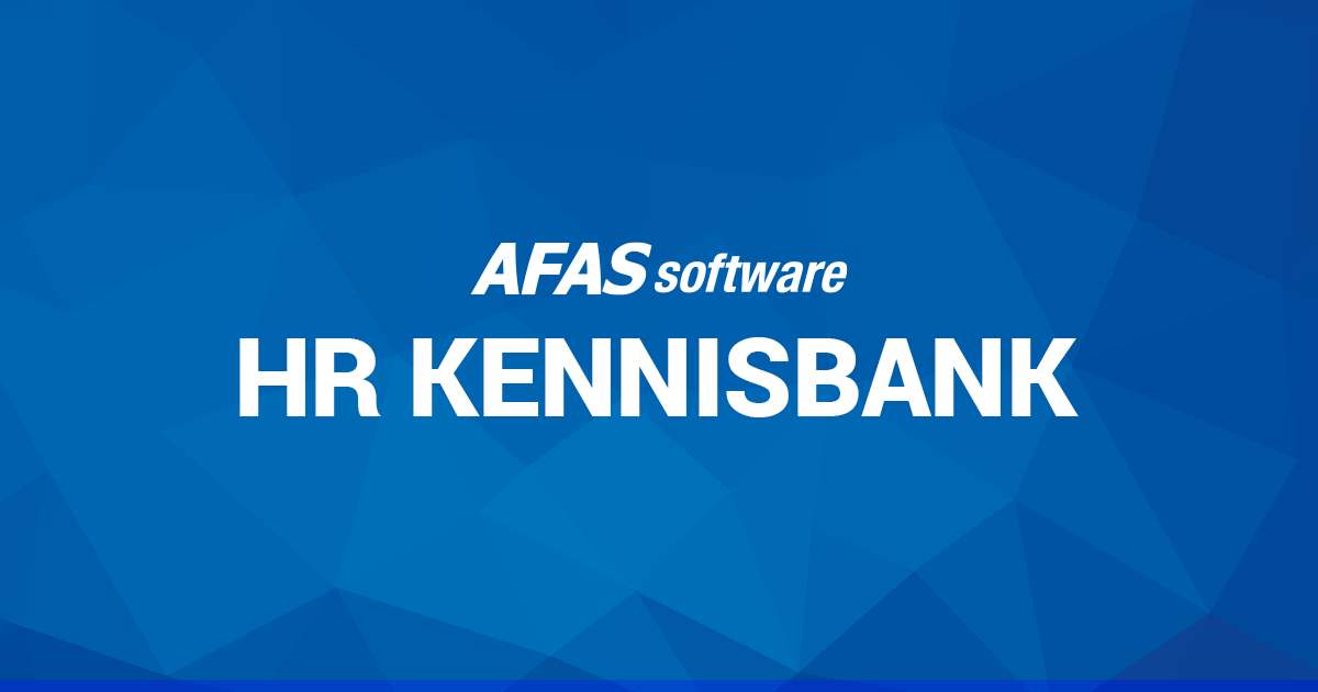 Wat is een HR-businesspartner? | AFAS Software